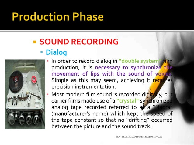 Film production workflow | PPTX