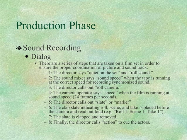 Film Production Workflow | PPT | Audio Production | Content Production