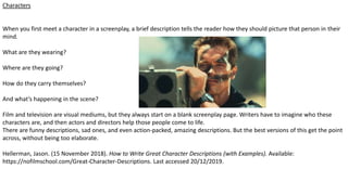 Film proposal | PPT