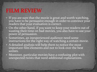 Film review | PPTX