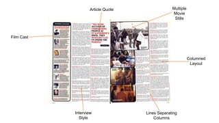 Film review page analysis | PPT