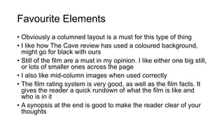 Film review page analysis | PPTX