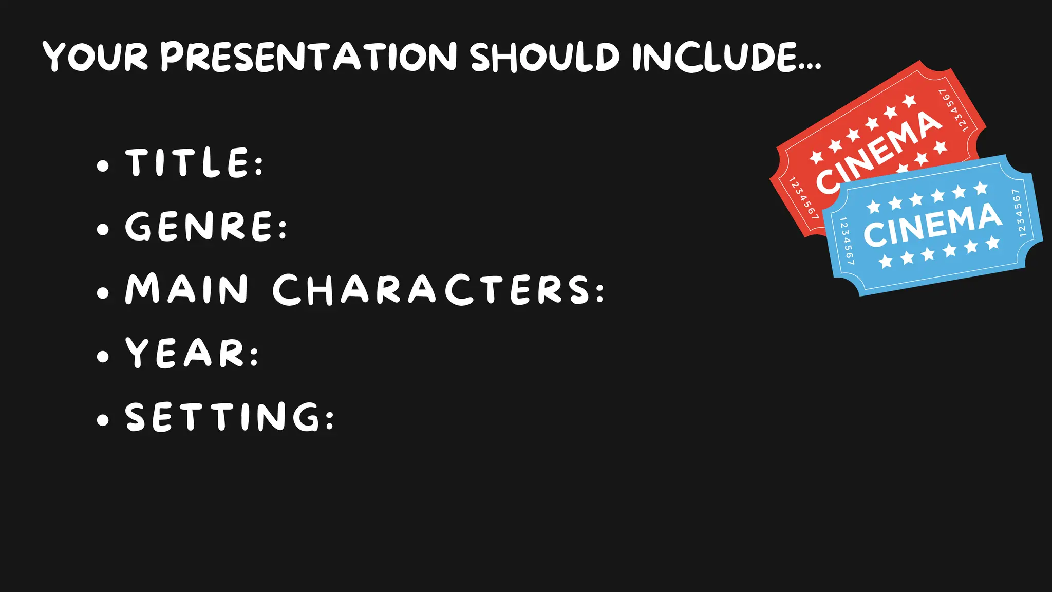 Film review presentation FOR SECONDARY ED | PPT