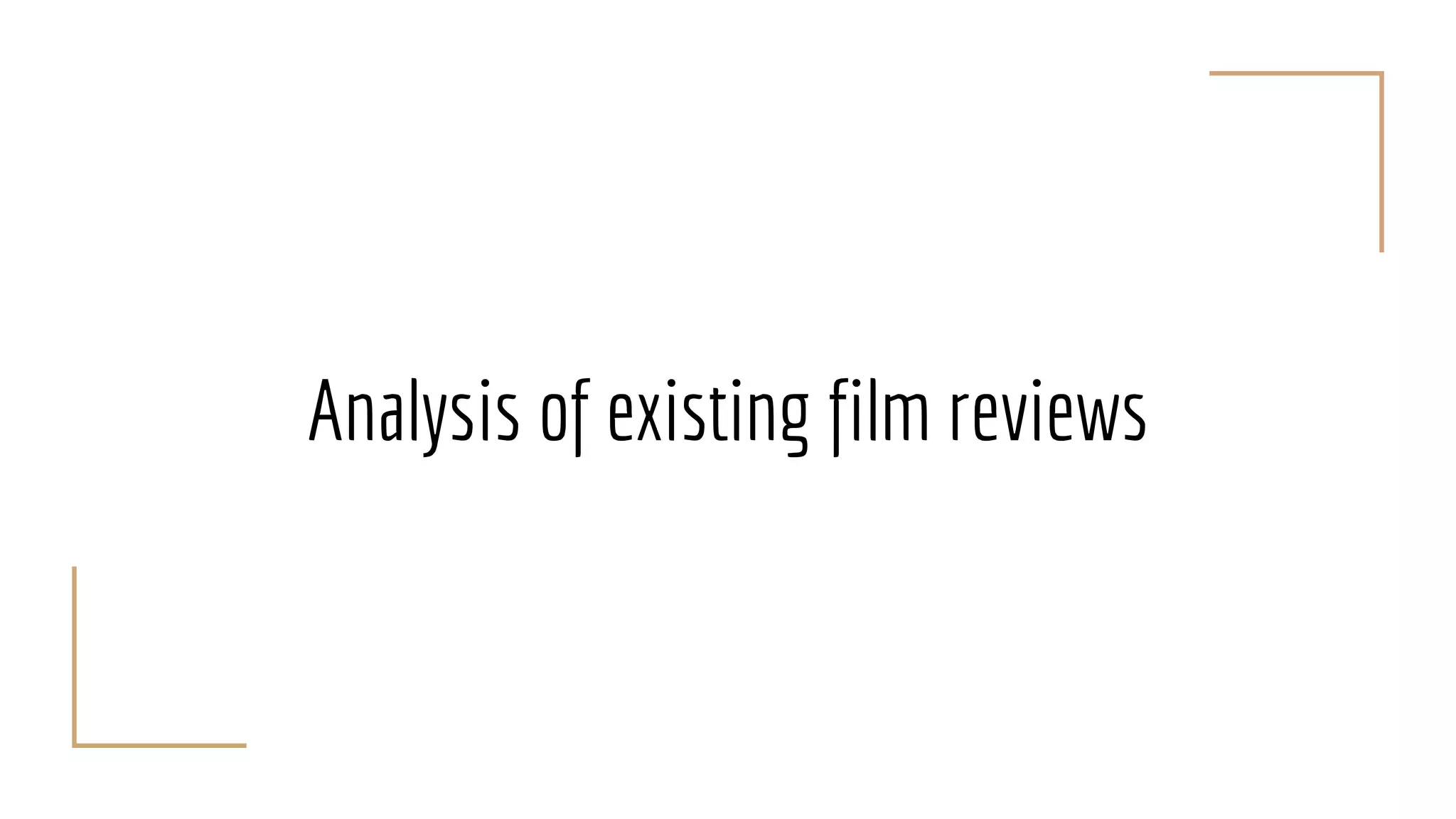Film review research | PPT