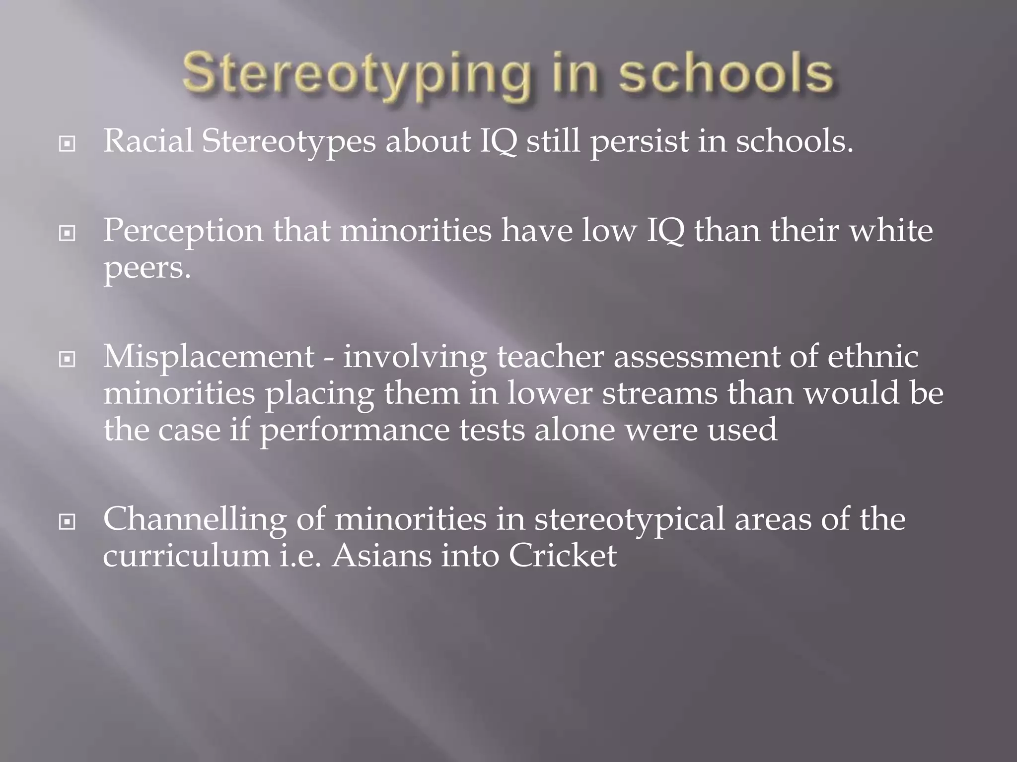 Films and stereotyping | PPT