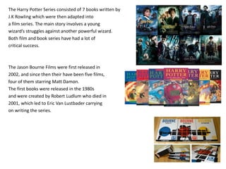 Films based on real life and books | PPTX