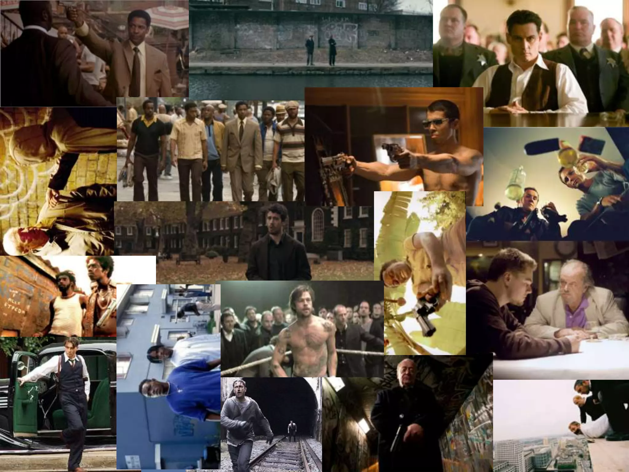 Film scenes mood board | PPTX