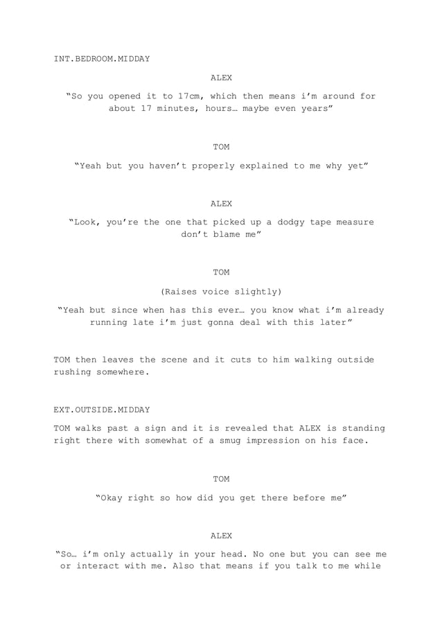 NEA Film Script Draft | DOCX