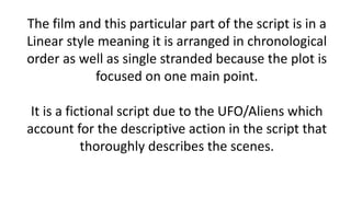 Film script analysis | PPT