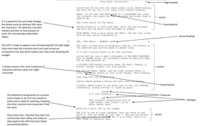 Film script analysis | PPT