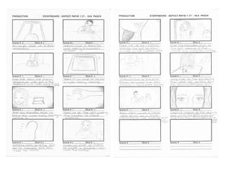 Film script & storyboard development