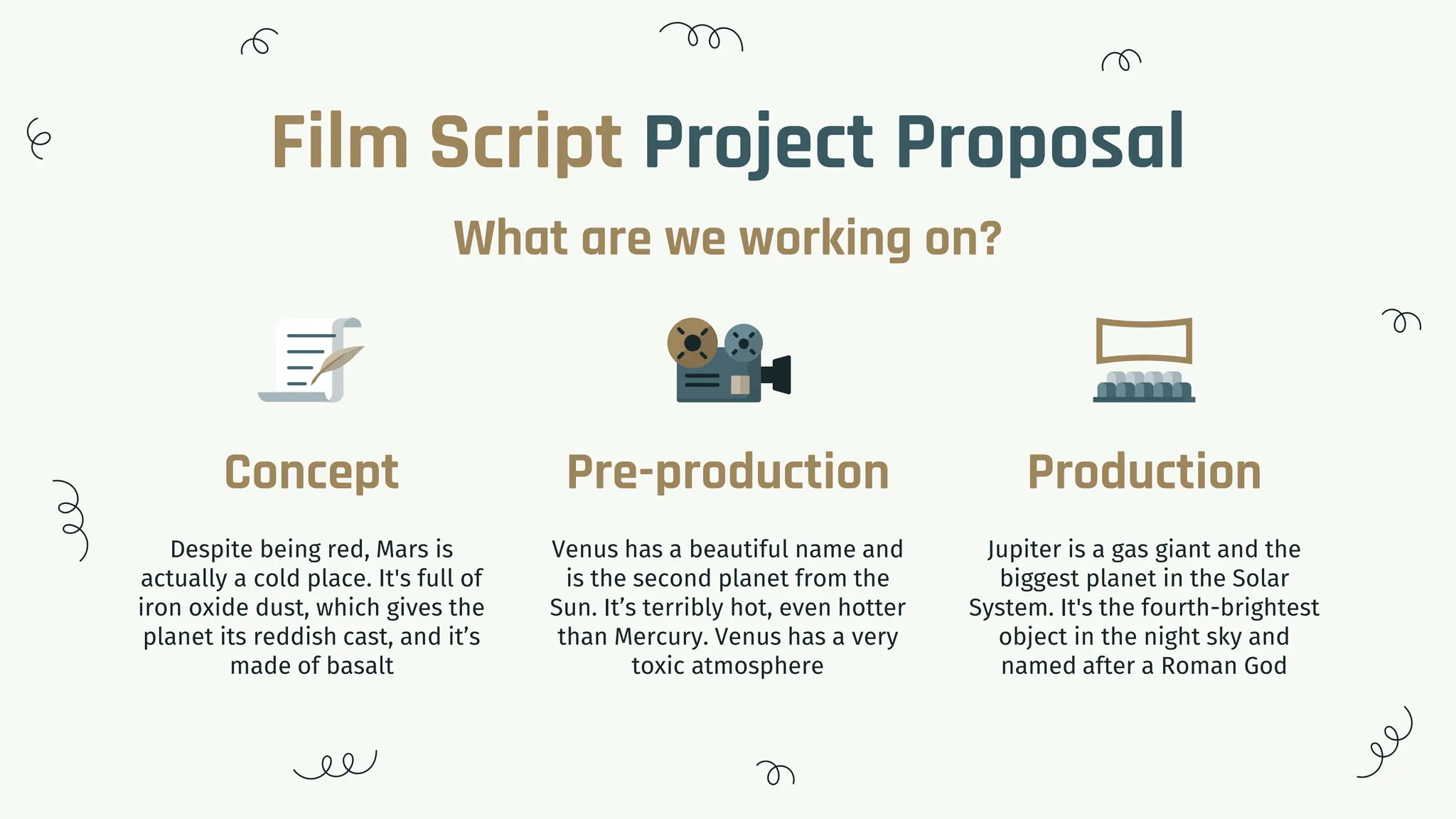 Film Script Project Proposal Infographics by Slidesgo.pptx