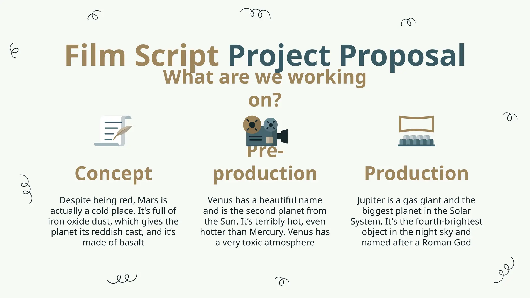 Film Script Project Proposal Infographics by Slidesgo.pptx
