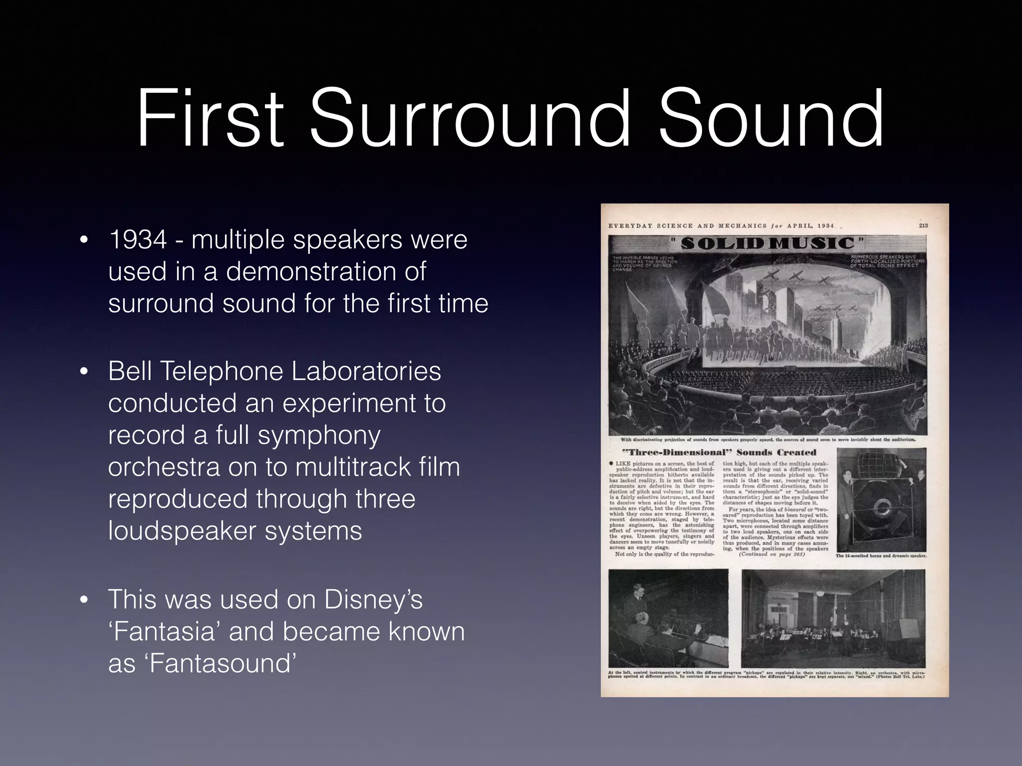 Film sound history | PDF