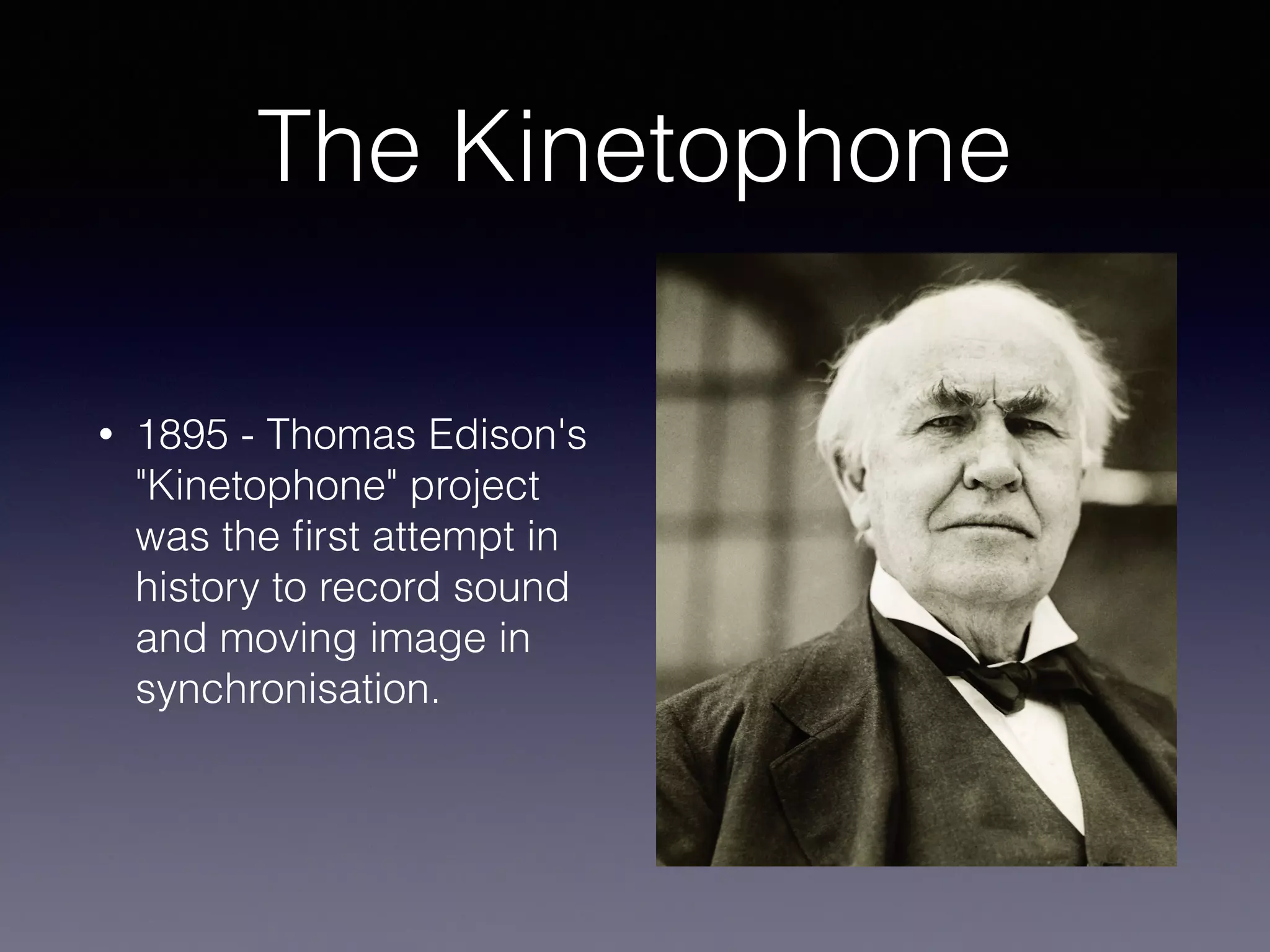 Film sound history | PDF