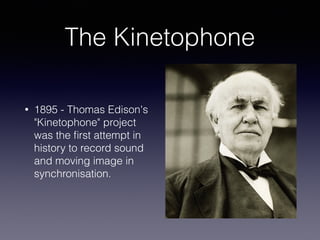 Film sound history | PDF