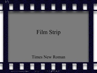 Film strip | PPT