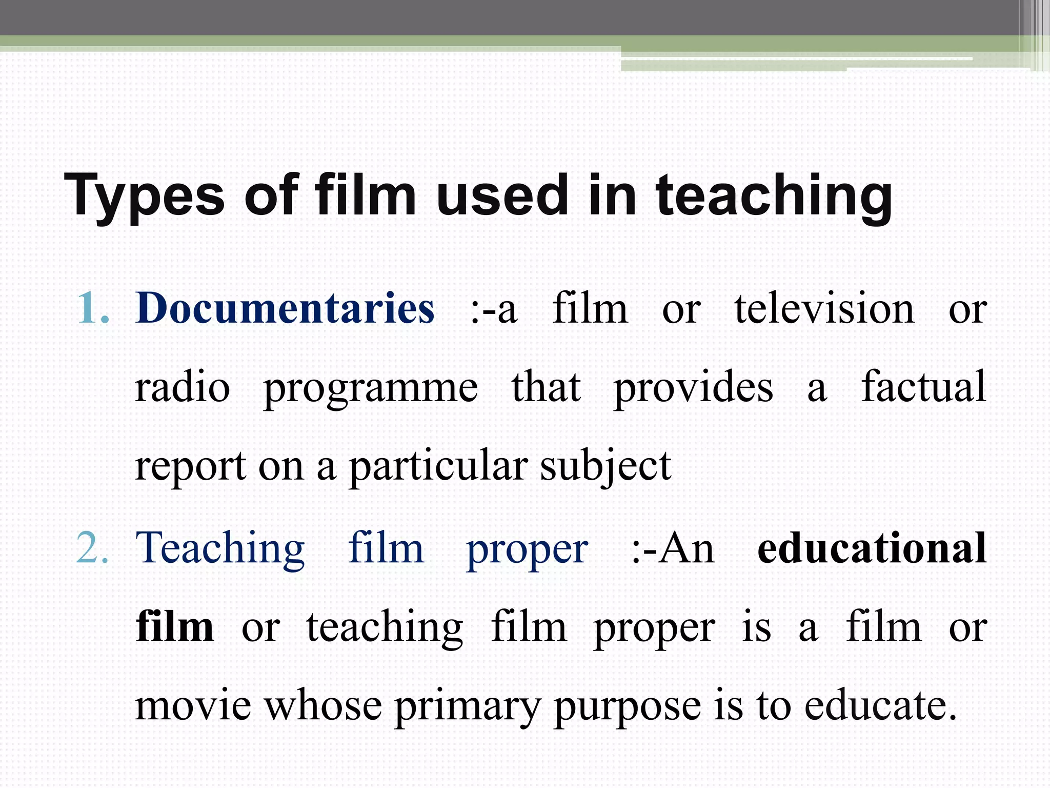 Filmstrip | PPTX | Video Production | Content Production