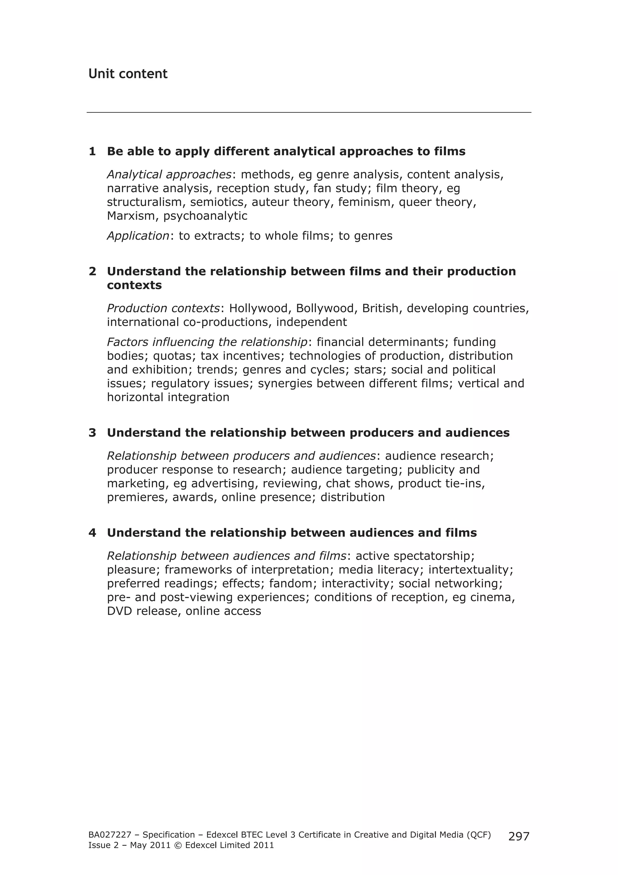 Film studies | PDF