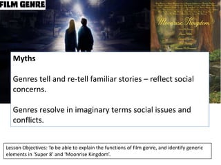 Film studies - Genre | PPTX