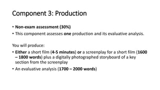 Film studies Course Outline 2019/20 | PPT