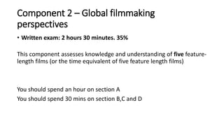 Film studies Course Outline 2019/20 | PPTX