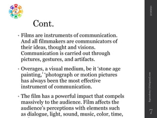 Film studies, module 2 | PPT | Free Download