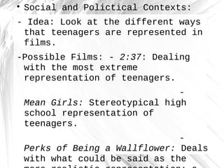 Film studies presentation | PPT