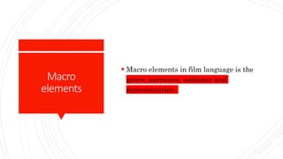 Film Studies: Terminology | PPT
