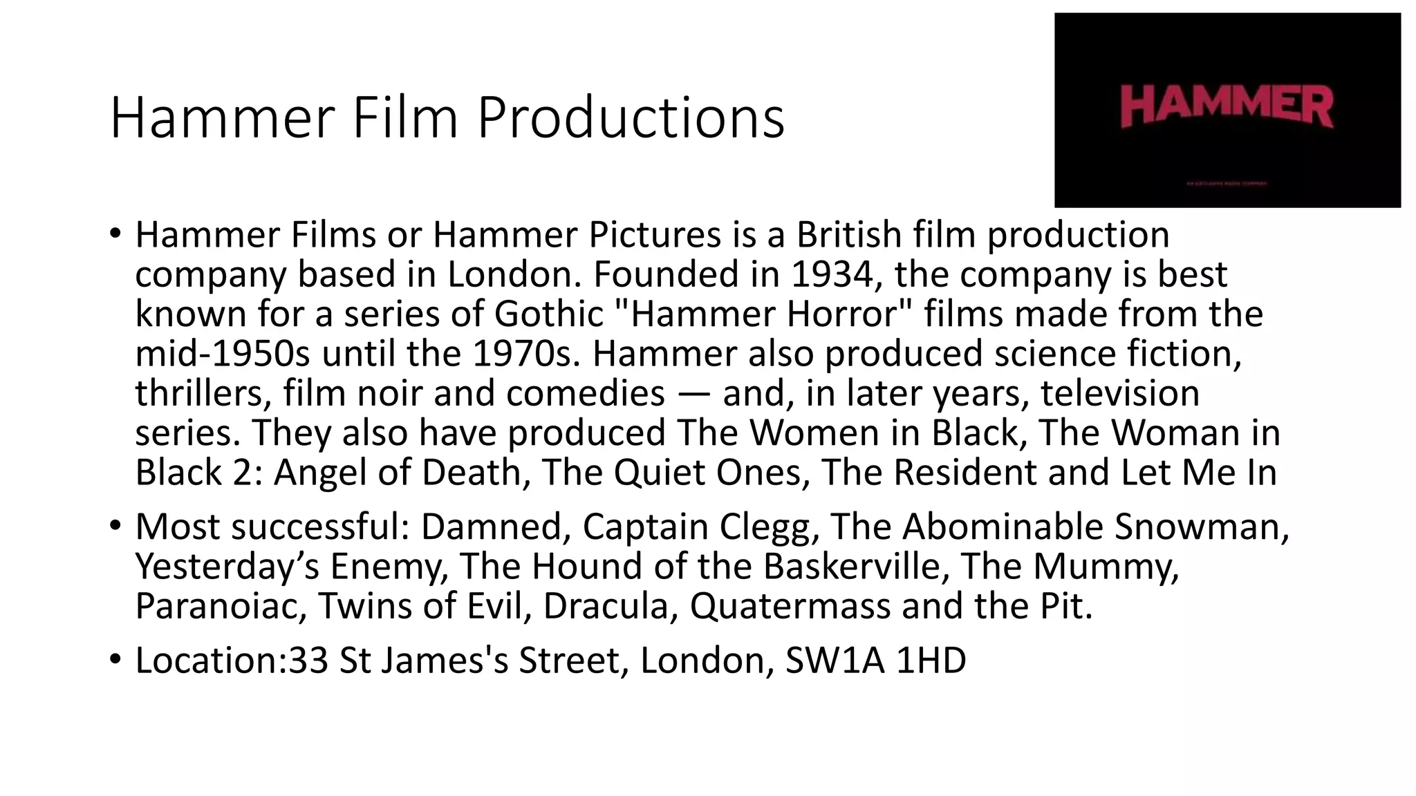 Film studios (1) | PPTX