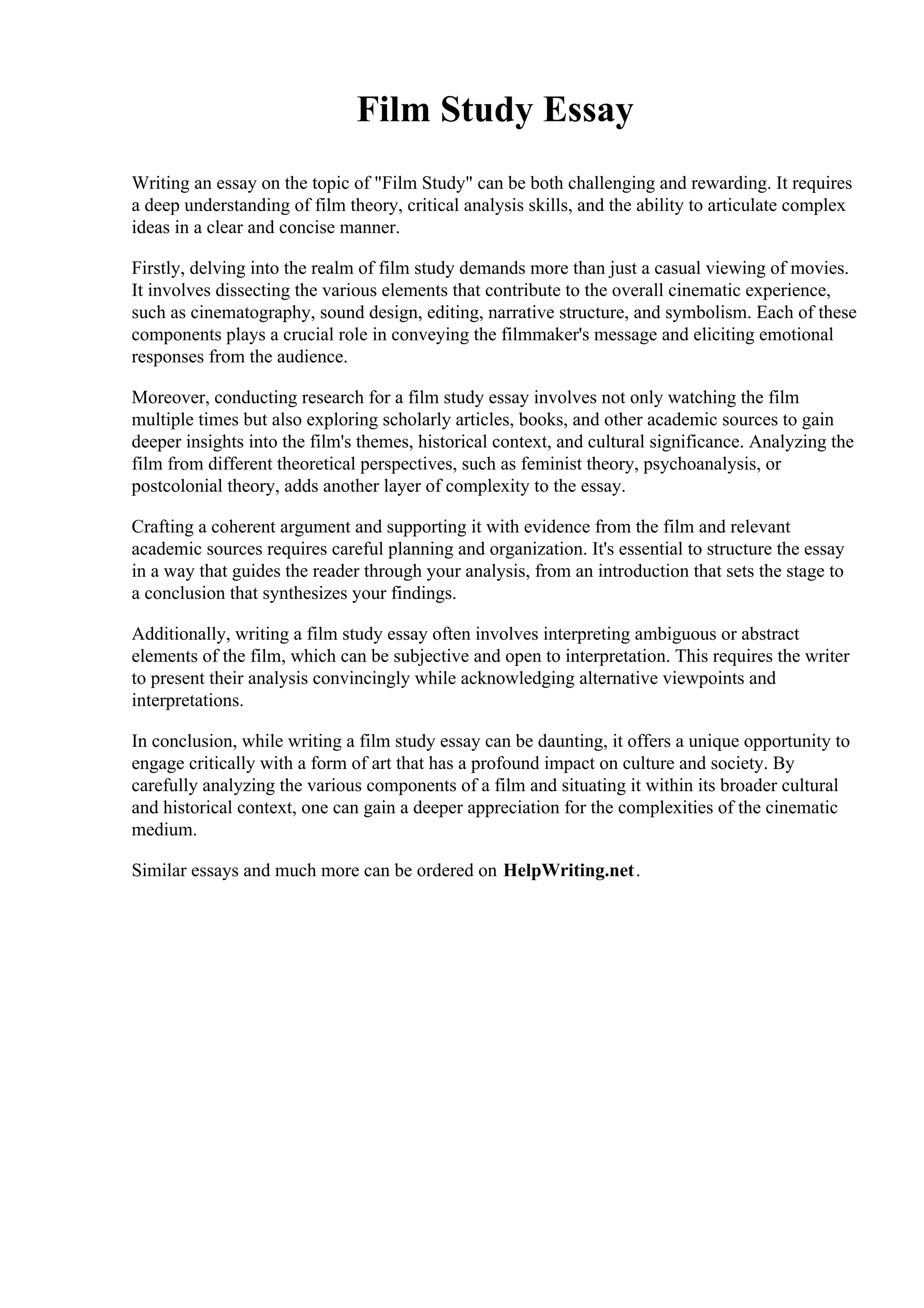 Film Study Essay.pdf