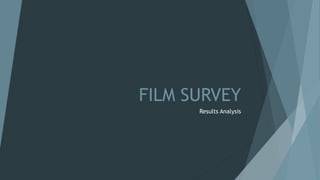 Film survey | PPTX
