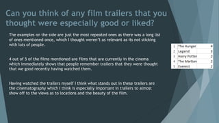 Film survey | PPTX