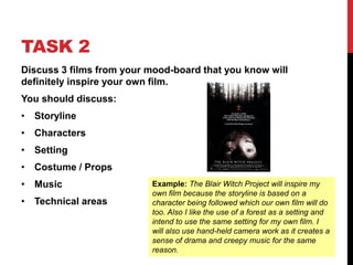 Film Tasks 2 | PPT