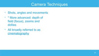 Film Techniques . | PPTX