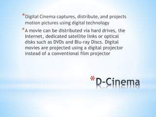 Film Technology Glossary | PPTX