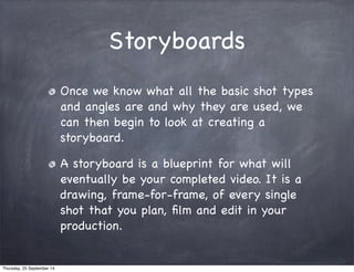 Film Theory - Shot Selection, Storyboard, and Montage | PDF