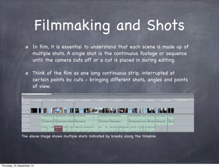 Film Theory - Shot Selection, Storyboard, and Montage | PDF