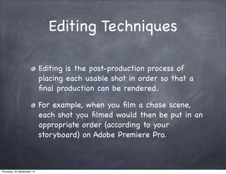 Film Theory - Shot Selection, Storyboard, and Montage | PDF | Photo ...