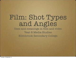 Film Theory - Shot Selection, Storyboard, and Montage | PDF