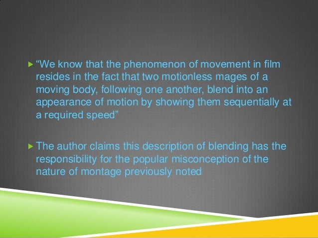 Film theory film form group 4