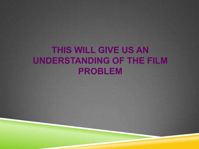 Film theory film form group 4 complete | PPT
