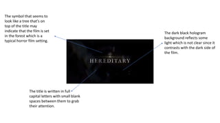 Film title analysis | PPT