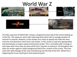 Film titles analysis | PPTX