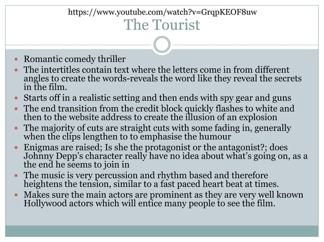 Film trailer analysis | PPT