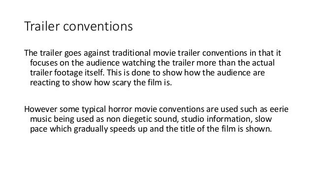 Film trailer analysis