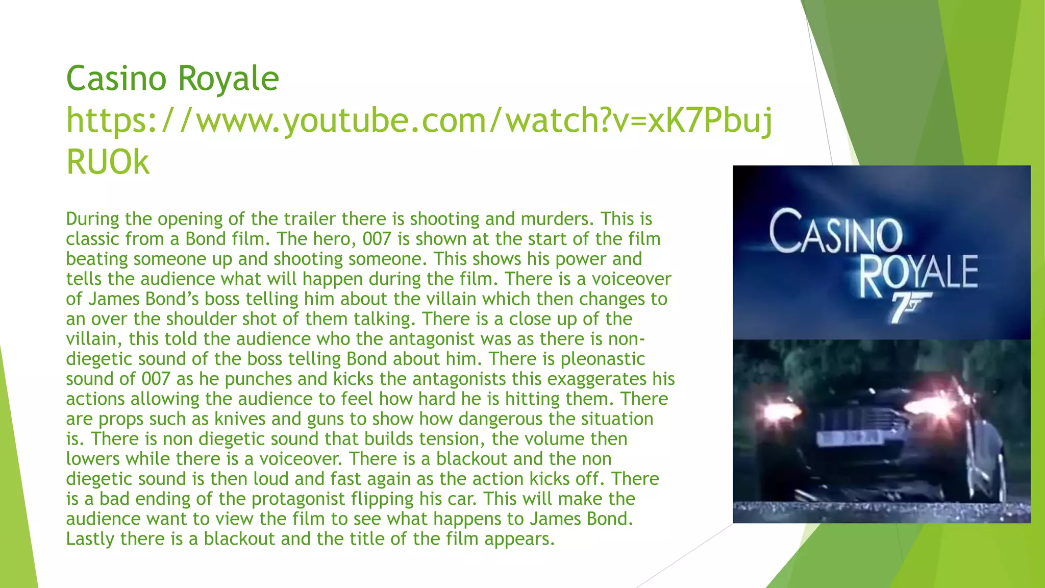 Film trailer analysis 2 | PPTX