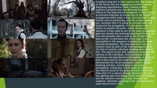 'The Conjuring' Film analysis | PPTX