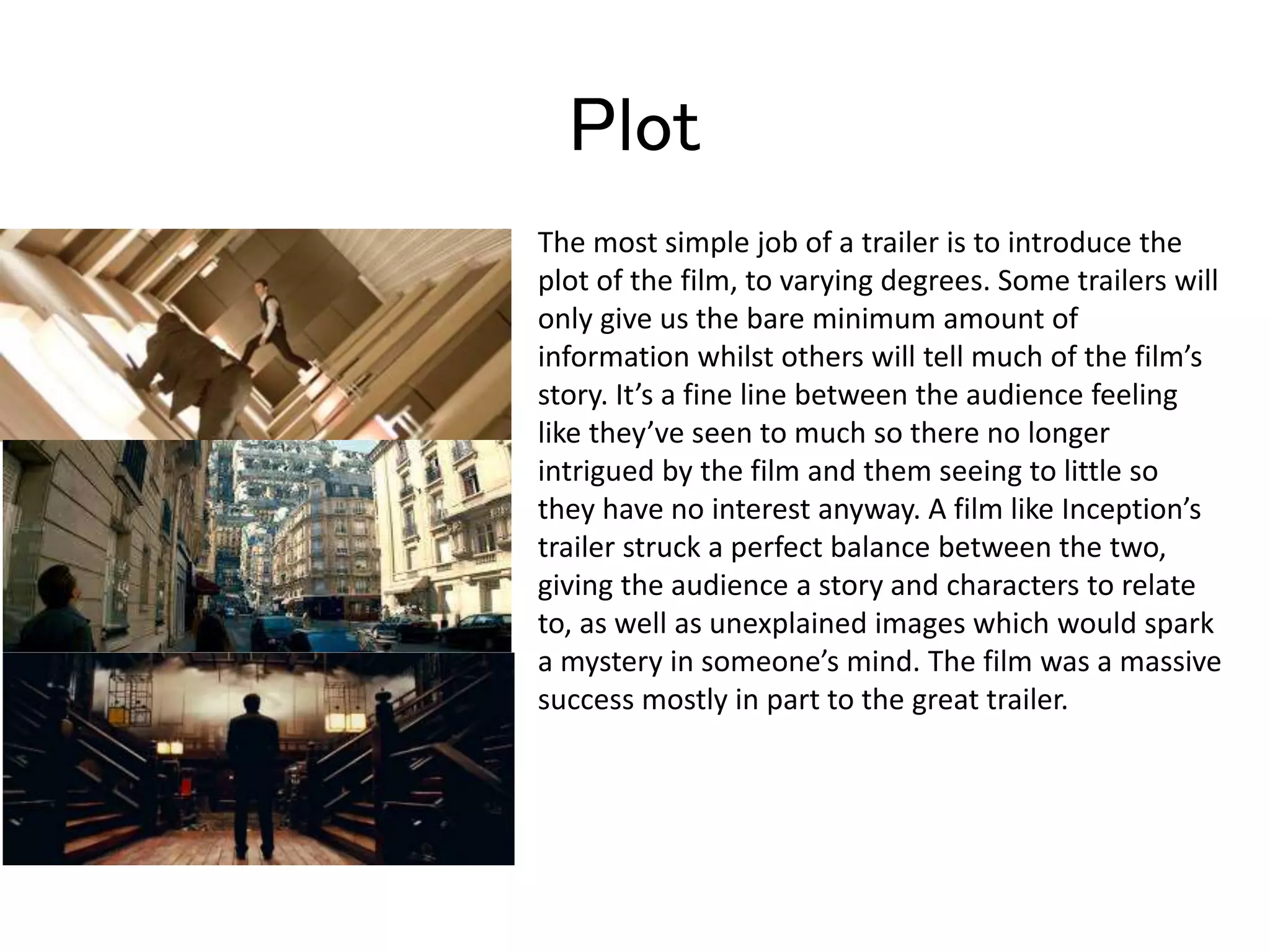 Film trailer codes and conventions | PPTX