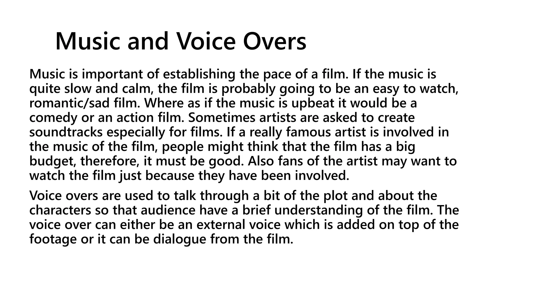 Film trailer conventions | PPT